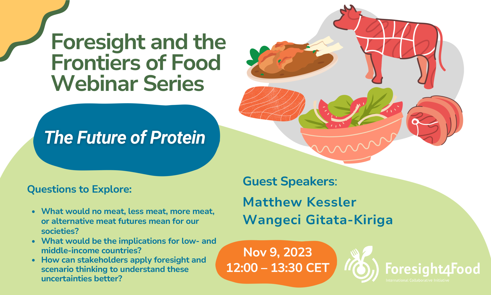Foresight and the Frontiers of Food: The Future of Protein - Foresight4Food